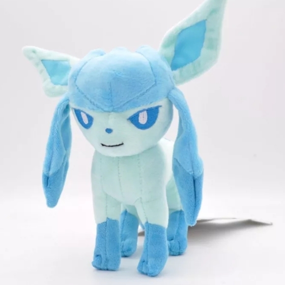 Pokemon | Toys | Pokemon Plush Glaceon Medium | Poshmark